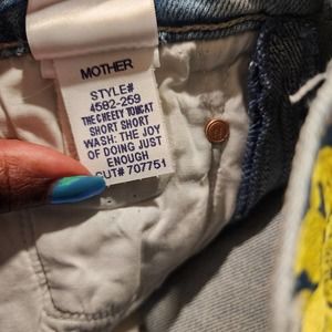 MOTHER | Shorts | Mother X Carolyn Murphy Cheeky Tomcat Short Shorts ...